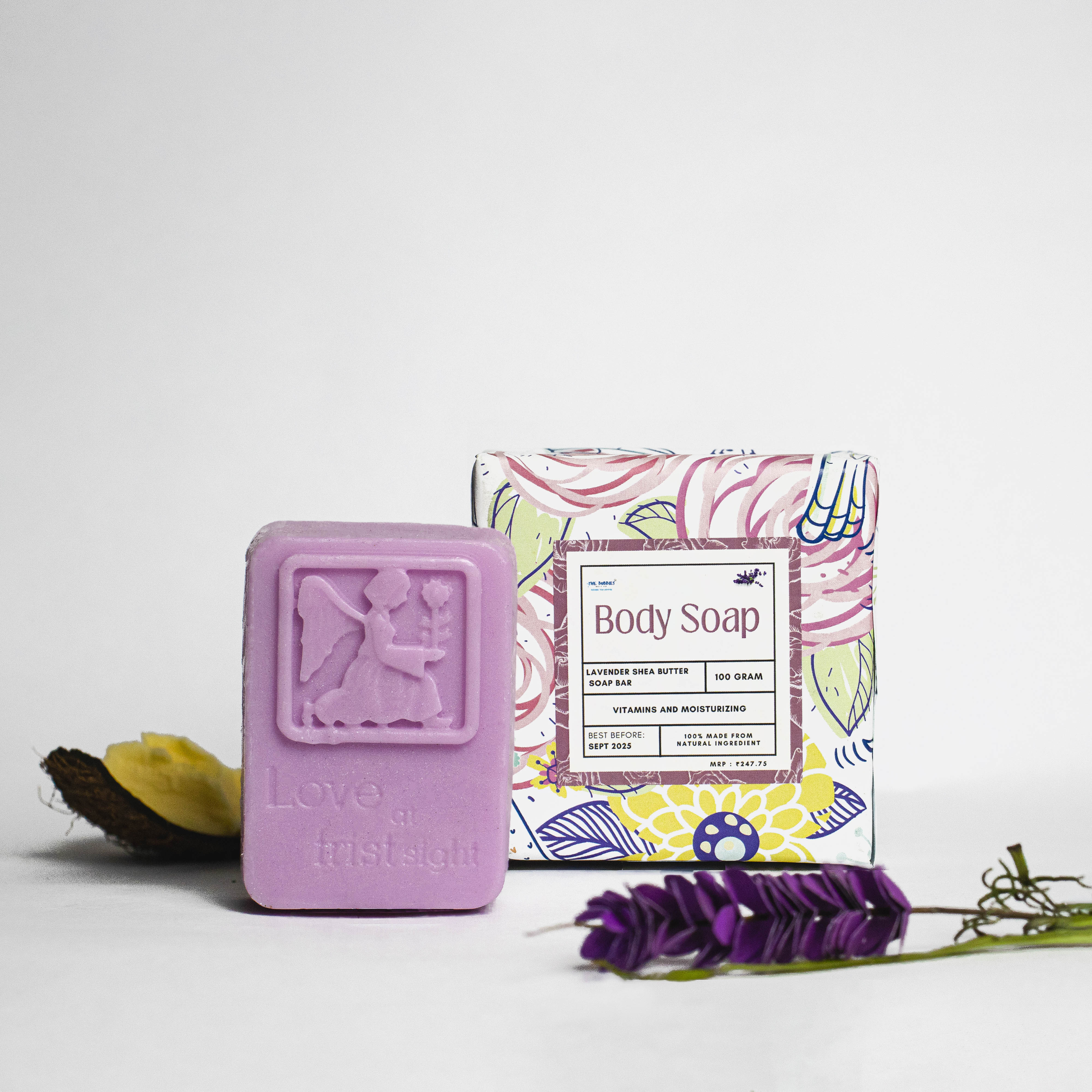 Buy Lavender Shea Butter Soap - All Natural Bath Soap